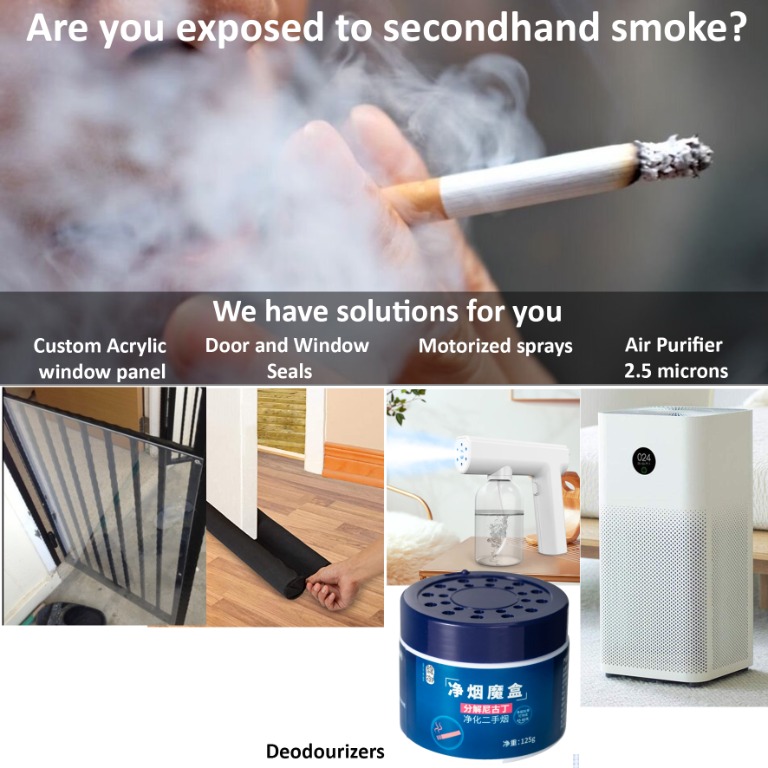 Cigarette Smoke Solutions, Furniture & Home Living, Furniture, Other ...