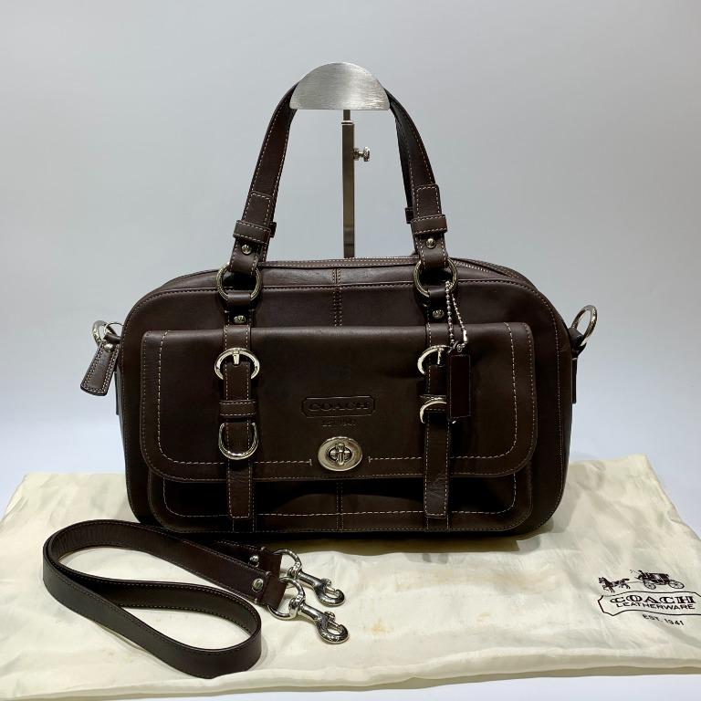 COACH F14017 2WAY BAG 217020657, Women's Fashion, Bags & Wallets ...