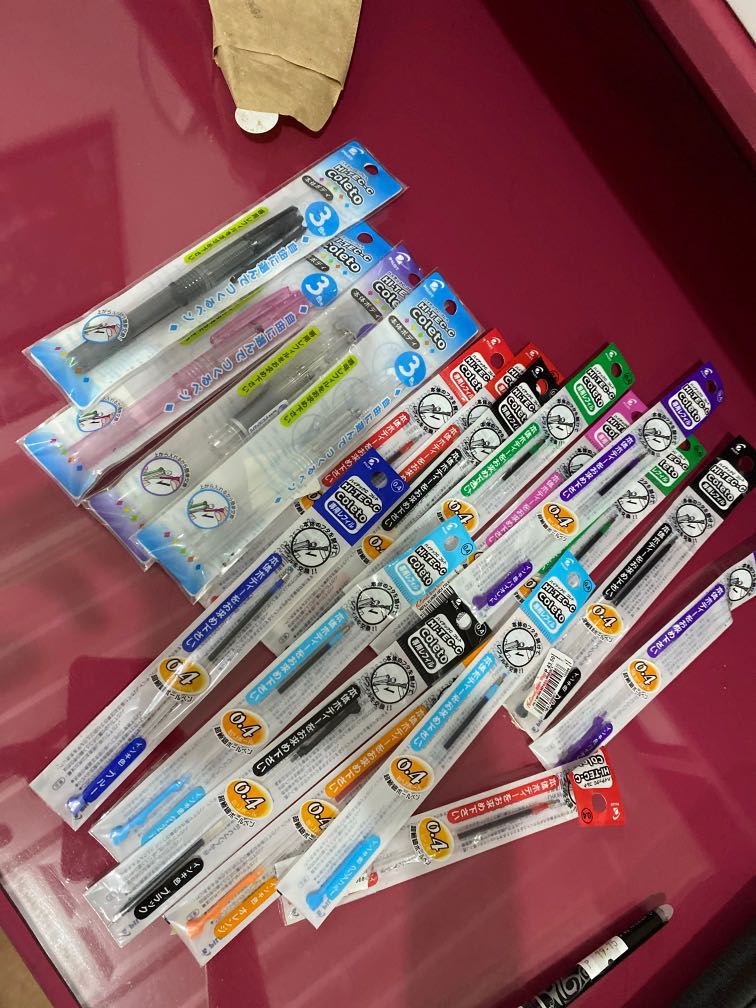 Coleto Hi- Tec-c (gtech) Pens and refills (PLS READ DESCRIPTION ...
