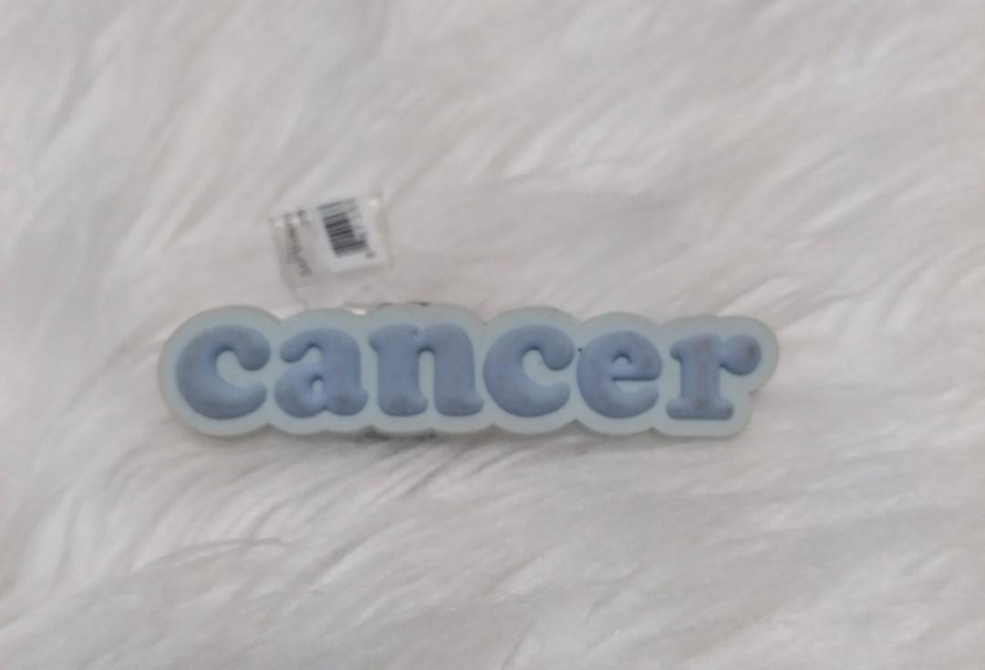 Crocs CANCER Zodiac Sign Jibbitz, Women's Fashion, Watches ...