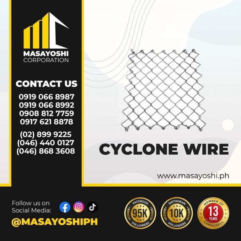 Cyclone Wire | Security Fences | Wire Netting | Diamond Mesh Fence ...