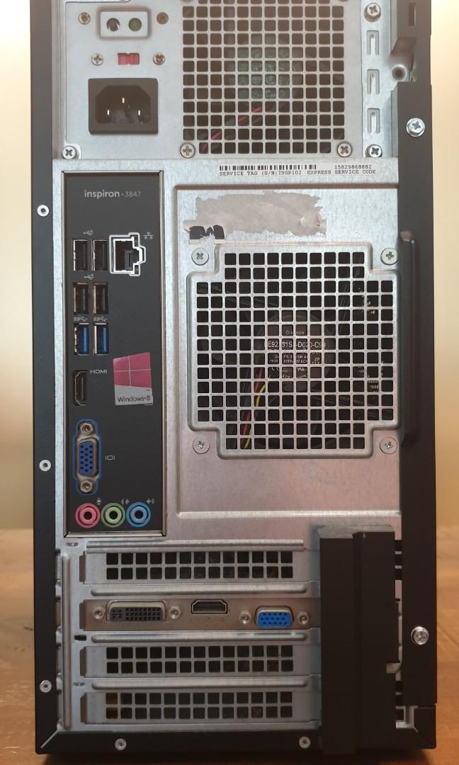 Dell inspiron 3847, Computers & Tech, Desktops on Carousell