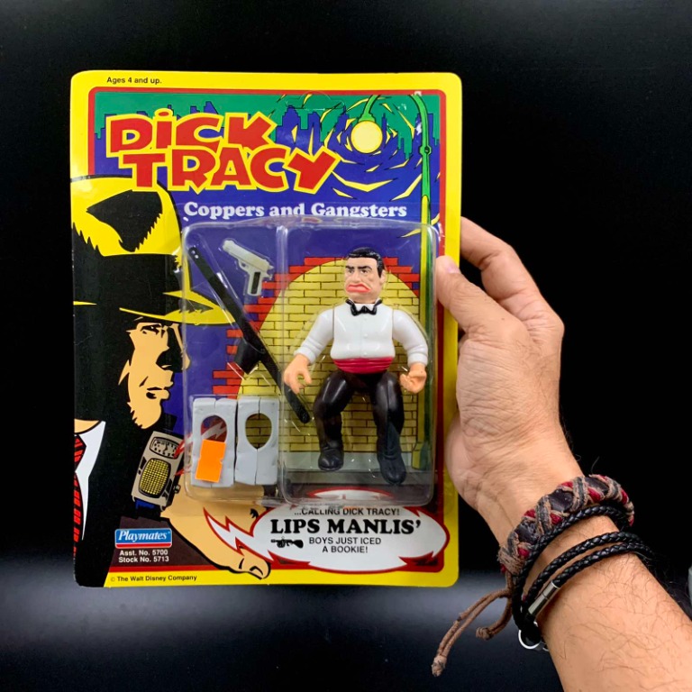 Dick Tracy Coppers and Gangsters Lips Manlis' 1990, Playmates, Hobbies ...