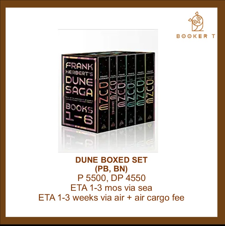 DUNE BOXED SET, Hobbies & Toys, Books & Magazines, Fiction & Non ...