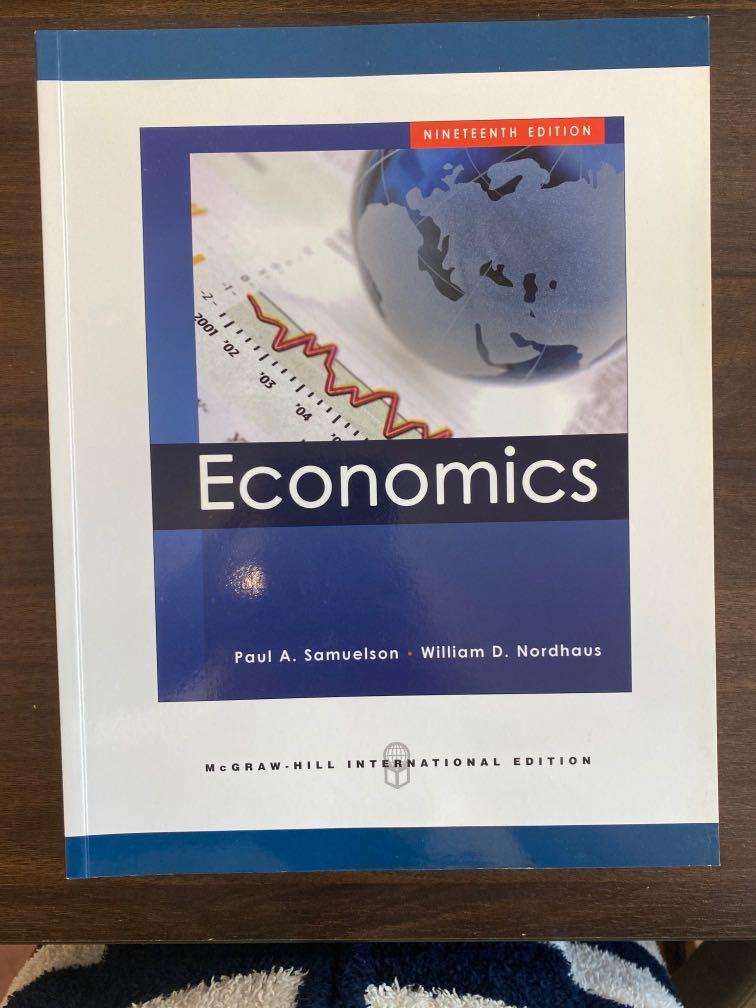 Economics by Paul A Samuelson & William D Nordhaus, 興趣及遊戲, 書本 & 文具, 教科書 ...