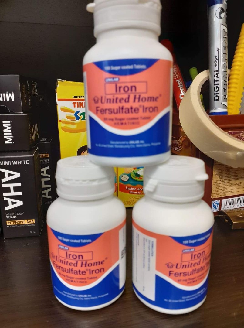 Fersulfate, Health & Nutrition, Health Supplements, Vitamins ...