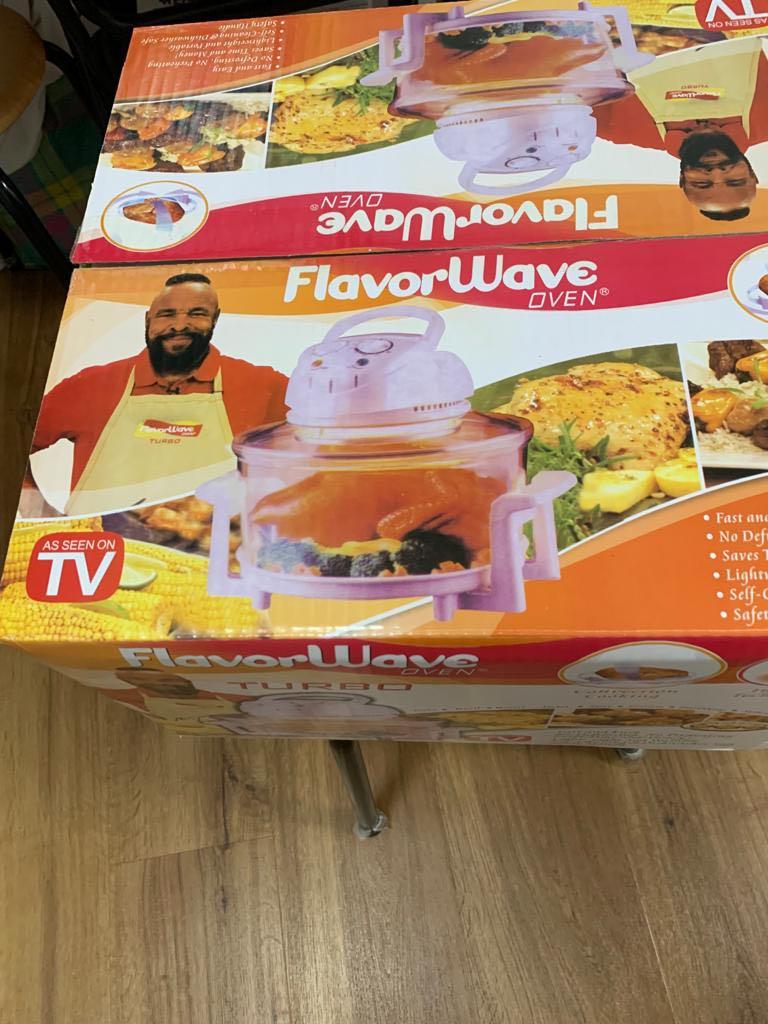 FlavorWave Oven Turbo Halogen Convection Oven, TV & Home Appliances ...
