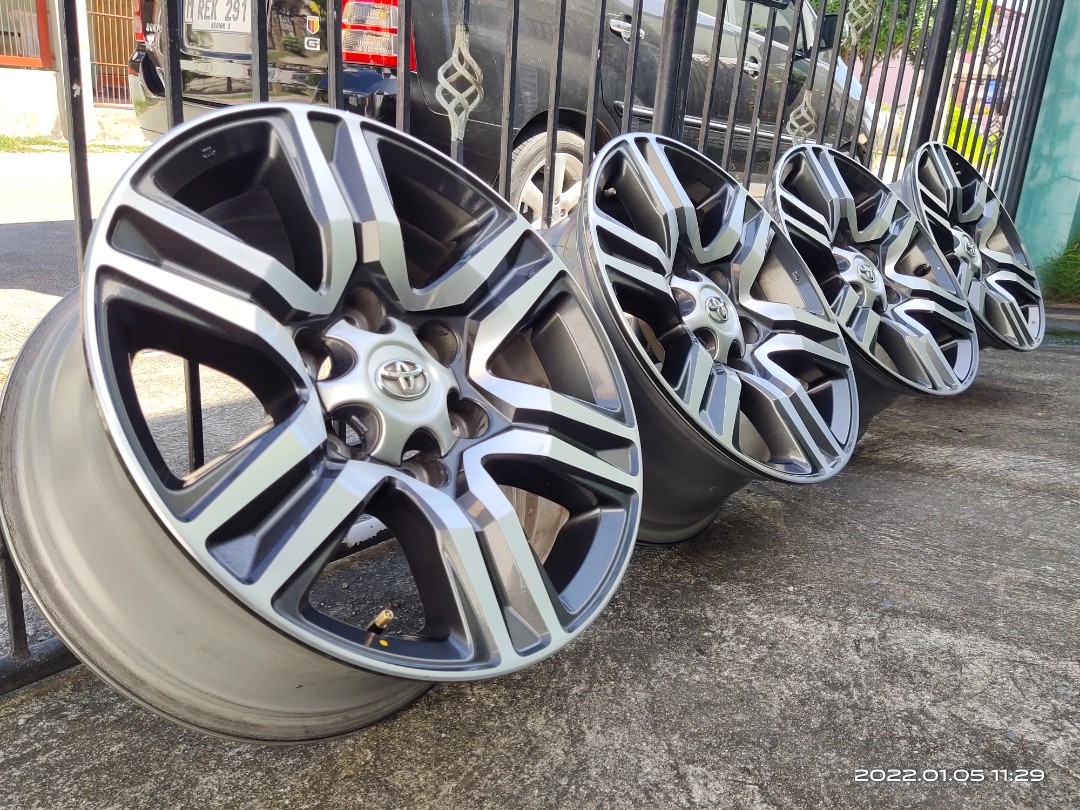Fortuner 2020 Mags 6x139 fit hiace van grandia gl commuter urvan nv350 ...