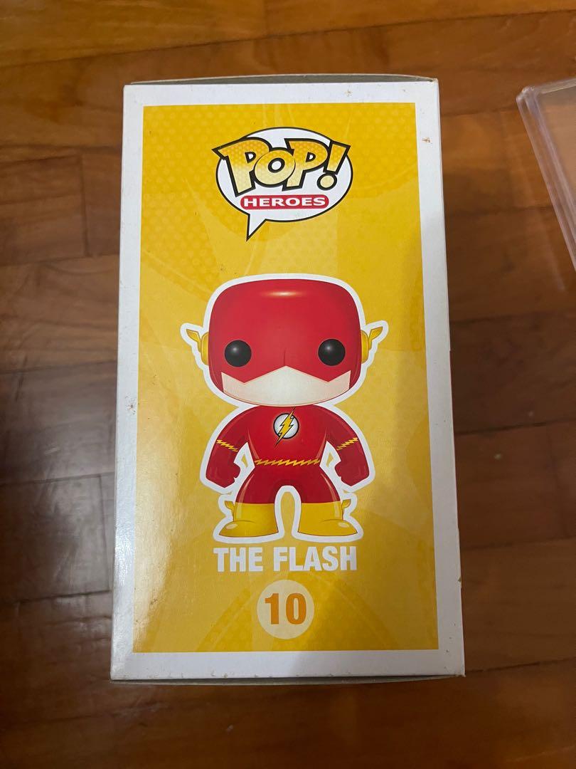 Funko POP #10 Chase Metallic The Flash Yellow Section, Hobbies & Toys ...