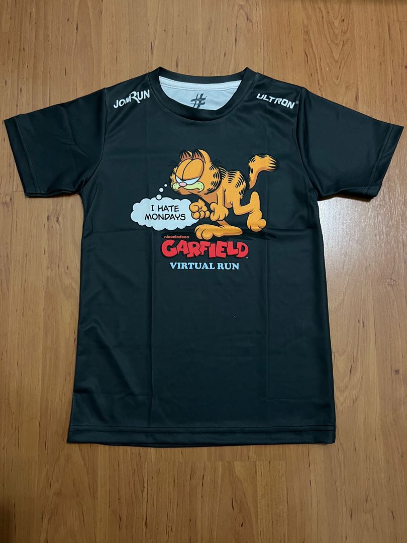 Garfield Virtual Run Shirt, Babies & Kids, Babies & Kids Fashion on ...