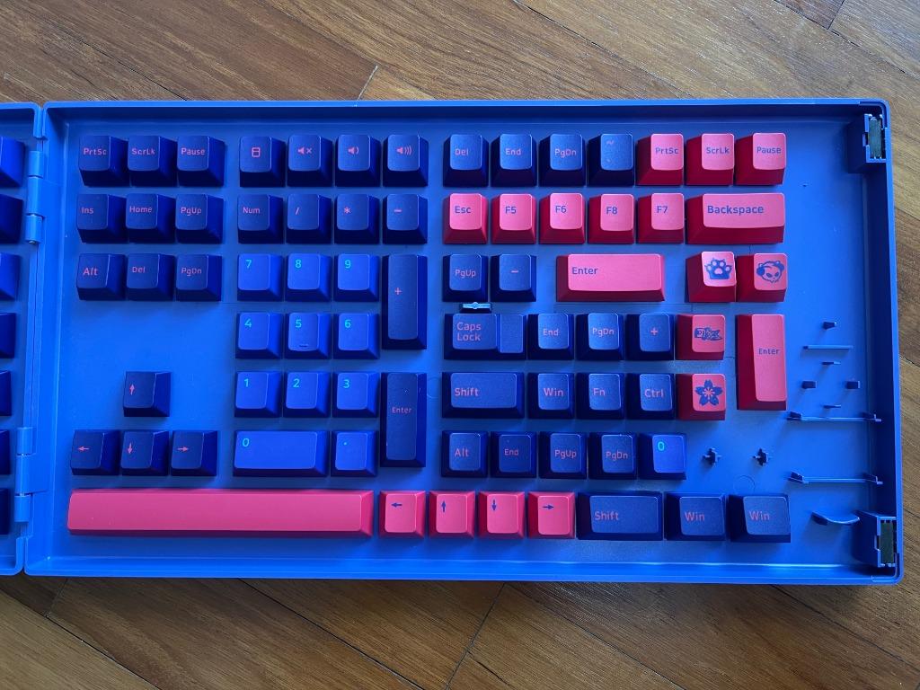 GMK Laser PBT Clones/Akko Neon Keycaps, Computers & Tech, Parts ...