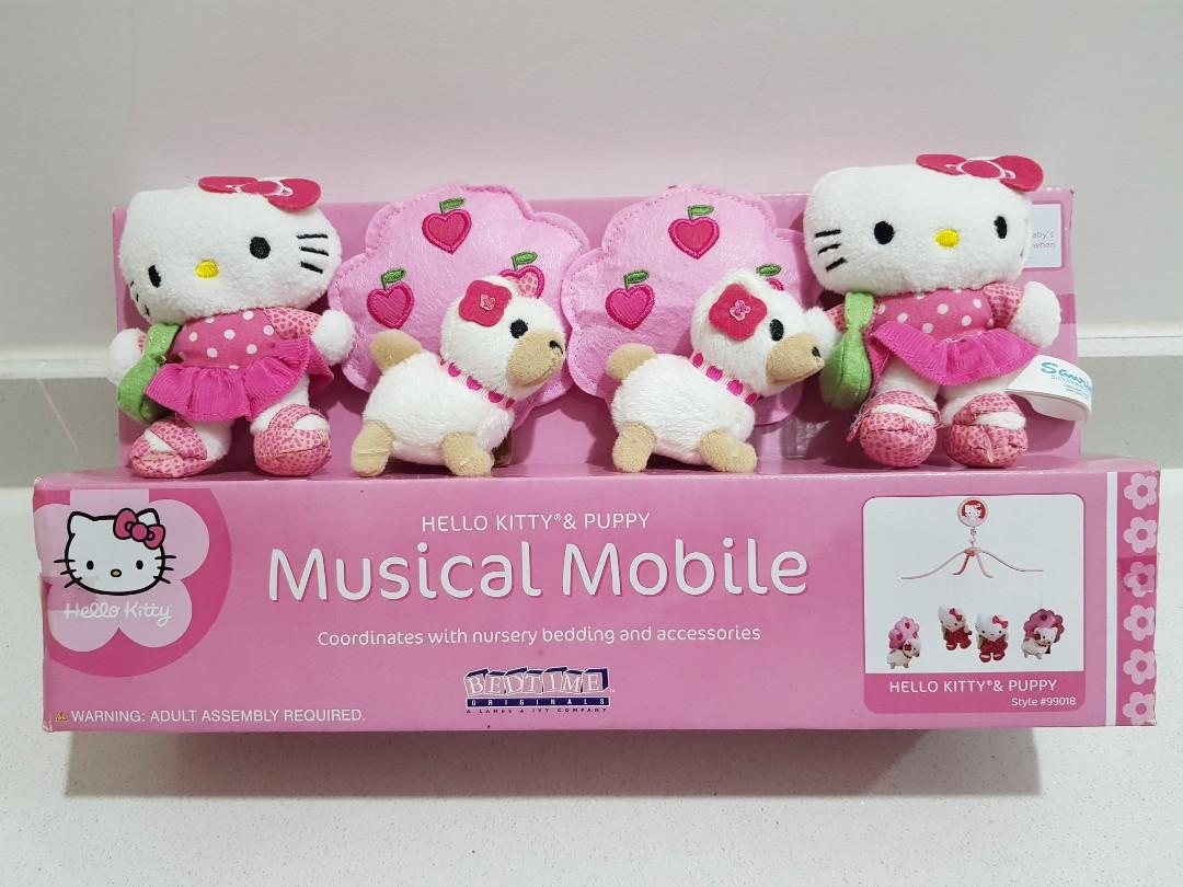 Hello Kitty Musical Mobile, Babies & Kids, Baby Nursery & Kids ...