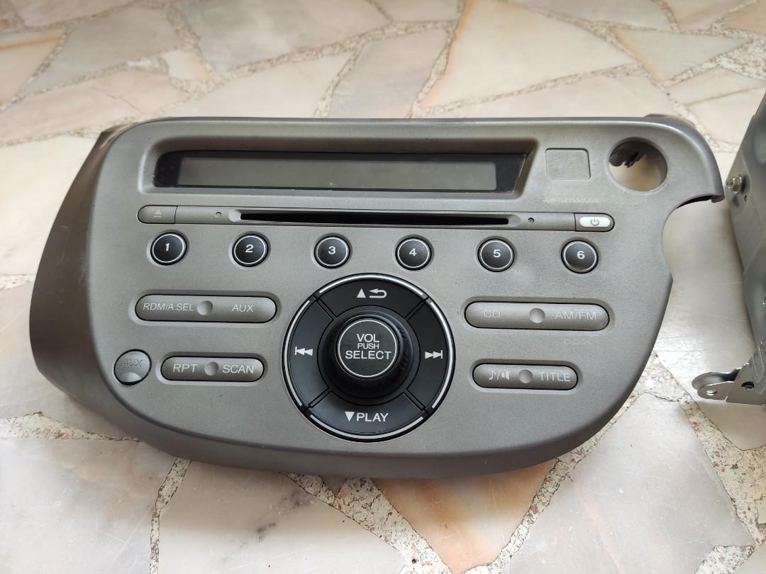 Honda Jazz Head Unit with original bracket, Car Accessories ...