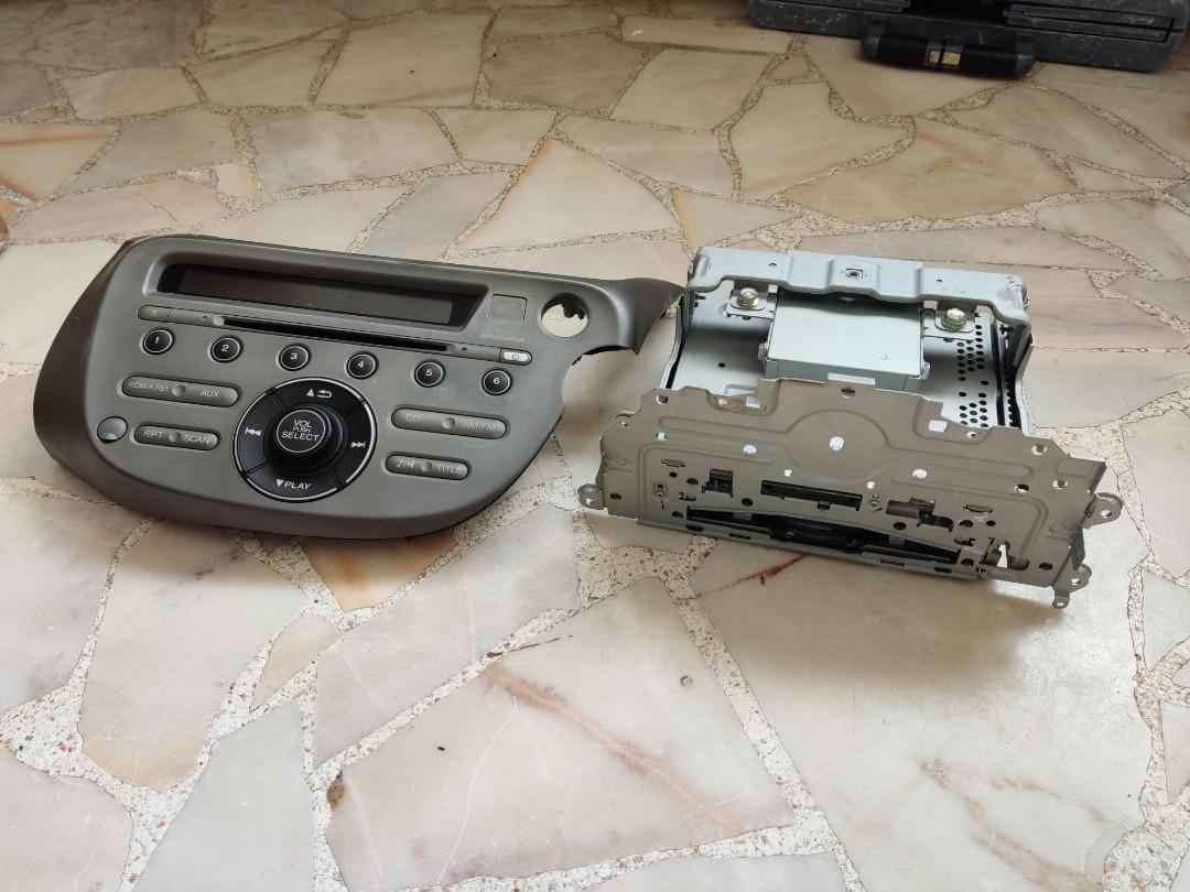 Honda Jazz Head Unit with original bracket, Car Accessories ...