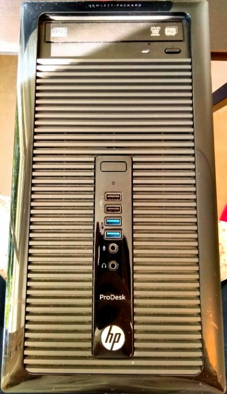 Hp Pro Desk 400 Mini Tower ( 8GB Ram & 500GB HDD ) complete package ...