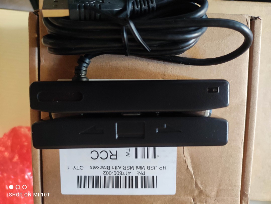 HP USB Mini MSR with Brackets, Computers & Tech, Parts & Accessories ...