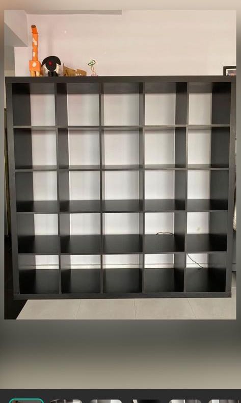 IKEA Kallax 5x5 Shelving Unit, Furniture & Home Living, Furniture ...