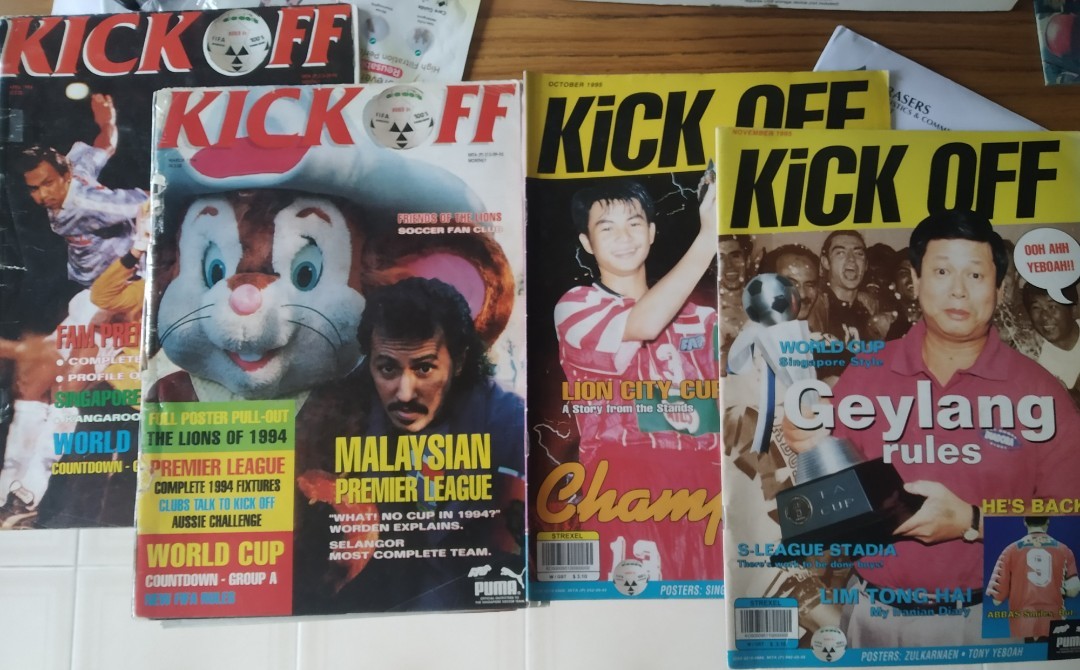 Kick off. Kickoff magazines. Soccer magazine. shoot, Hobbies & Toys ...