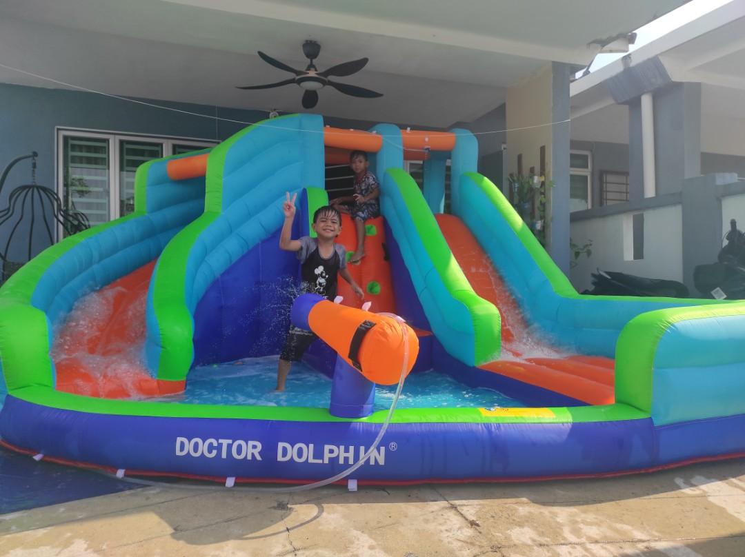 Kolam Mandi Slides (RENT), Hobbies & Toys, Toys & Games on Carousell