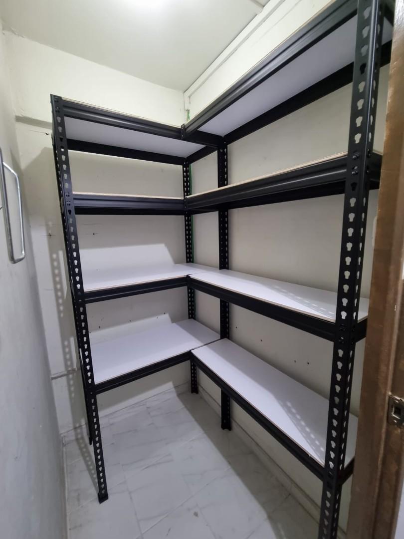 L shape rack, Furniture & Home Living, Furniture, Shelves, Cabinets ...