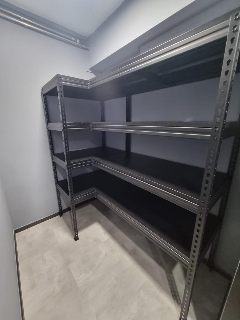 L shape rack, Furniture & Home Living, Furniture, Shelves, Cabinets ...