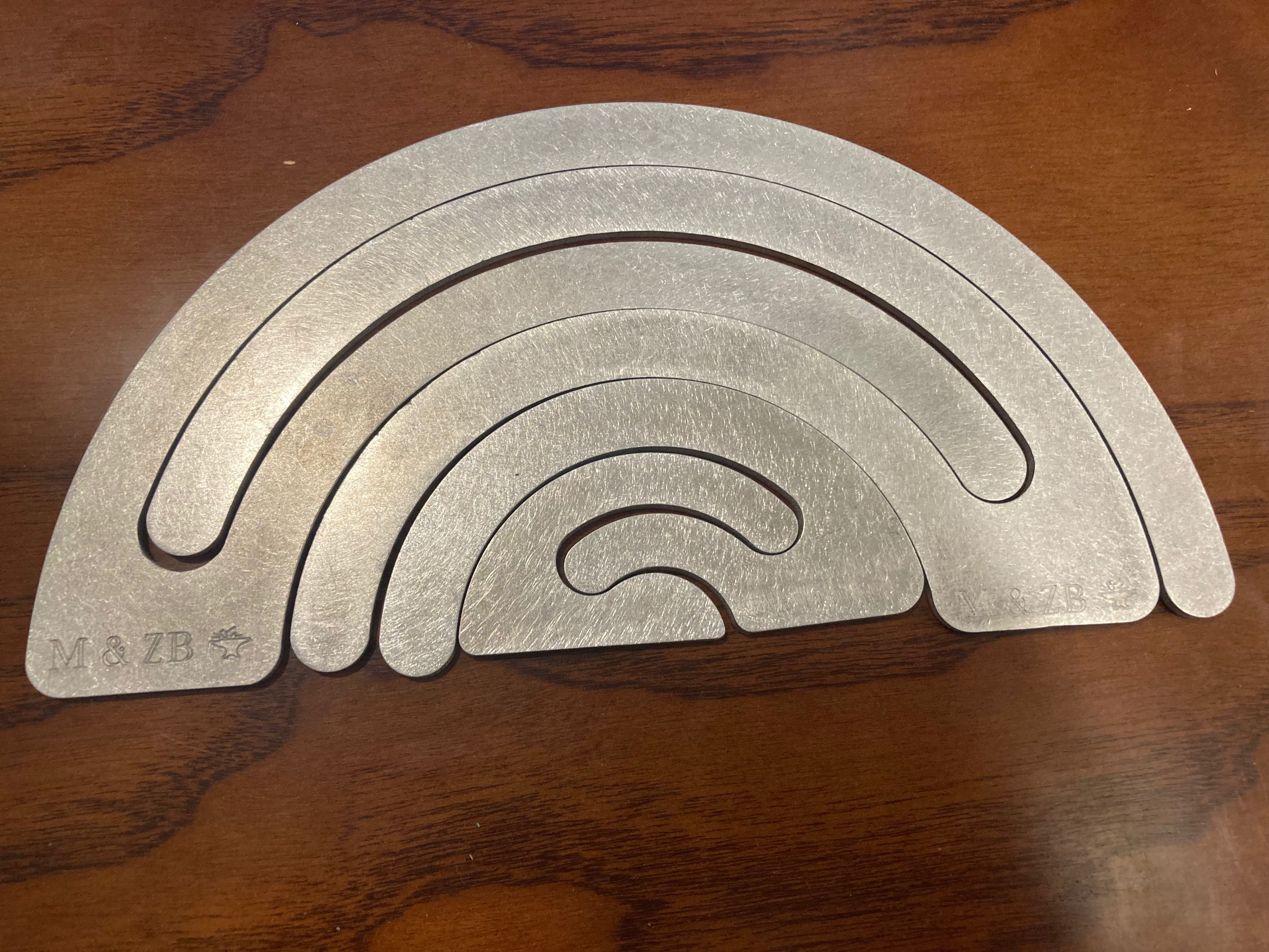 Leathercraft nesting arc jigs by mascot and zeeber, Hobbies & Toys ...