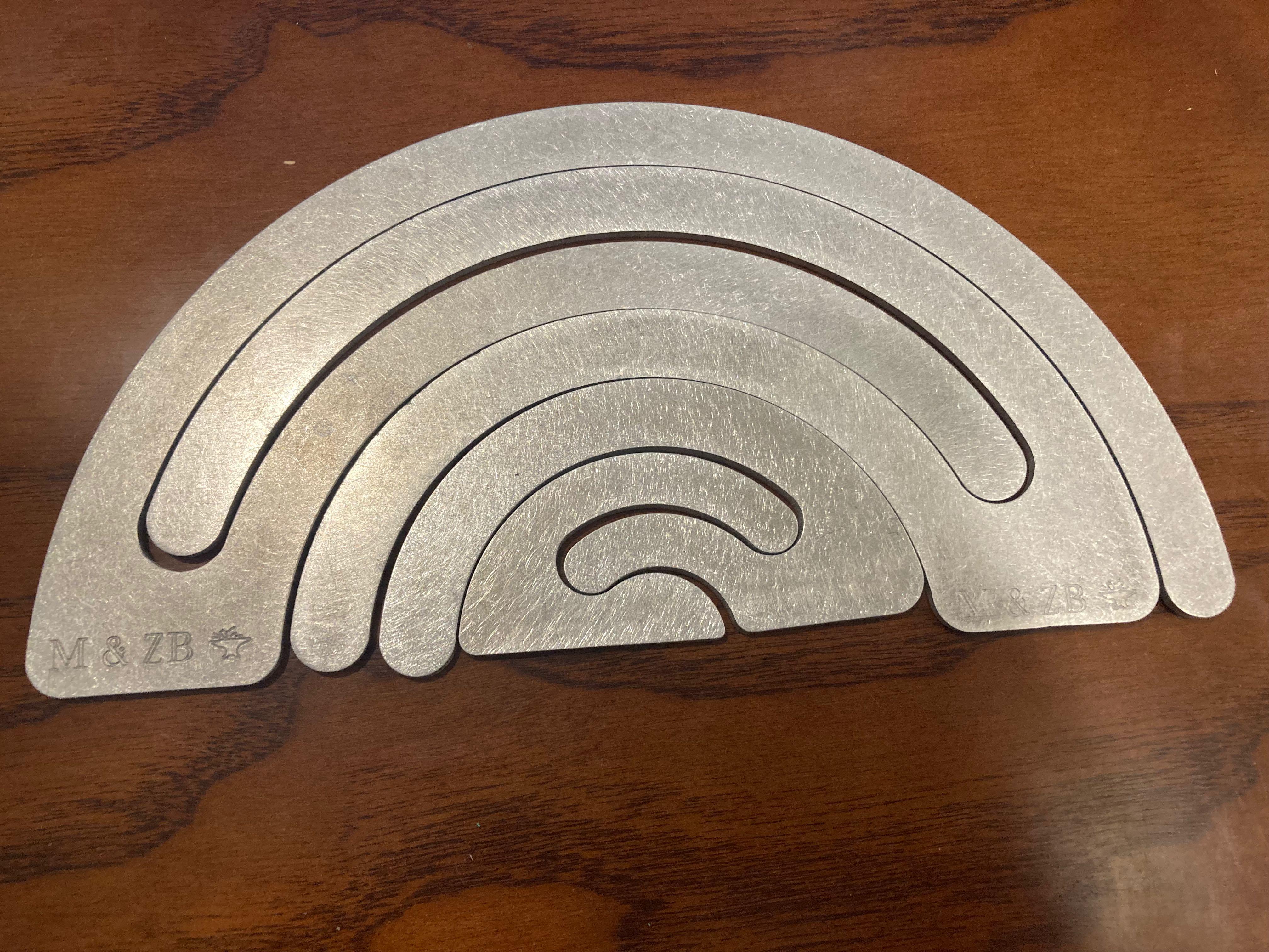 Leathercraft nesting arc jigs by mascot and zeeber, Hobbies & Toys ...