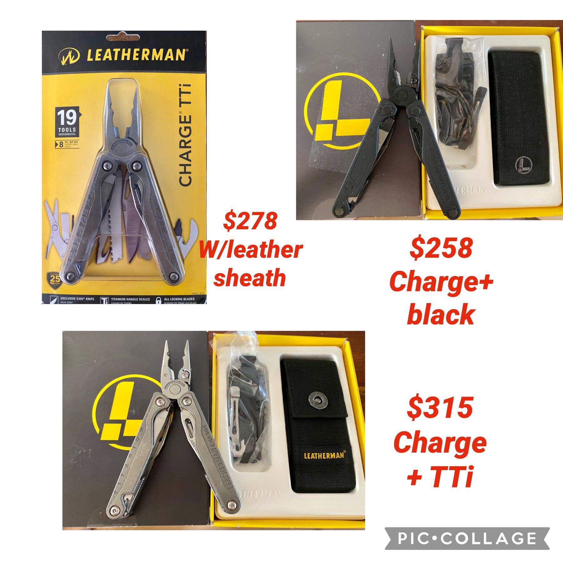 Leatherman Charge Series, Everything Else on Carousell