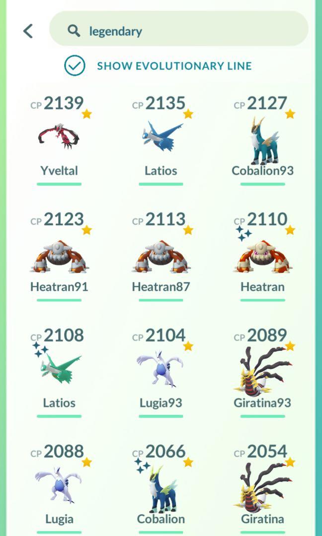 LEGENDARY POKEMON, Video Gaming, Gaming Accessories, In-Game Products ...
