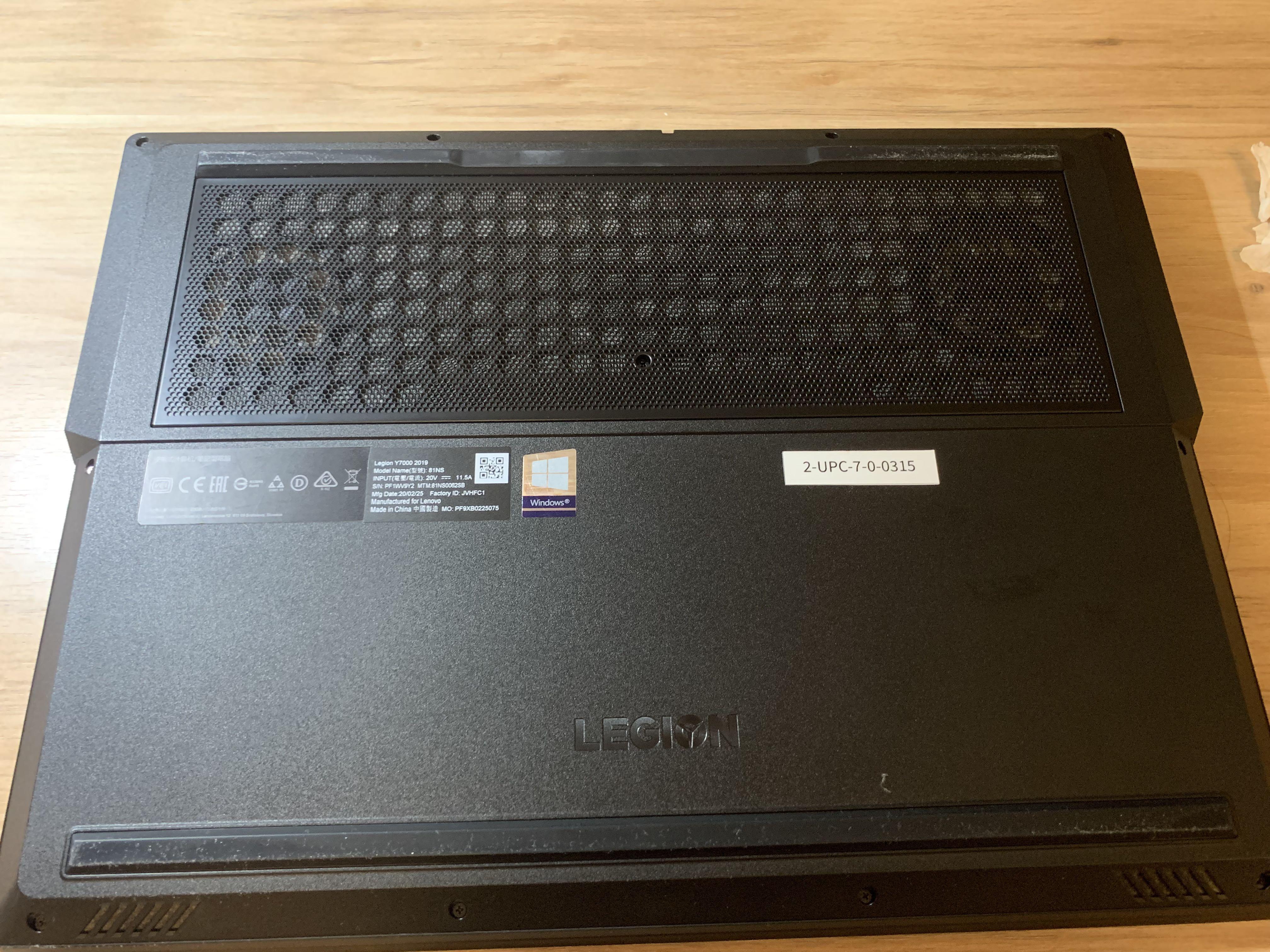 Lenovo Legion Y7000 SE Gaming Laptop, Computers & Tech, Laptops ...