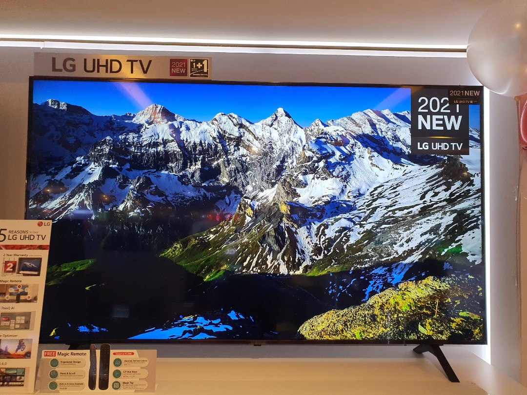 LG 4K UHD SMART TV UP8050PSB SERIES, TV & Home Appliances, TV ...