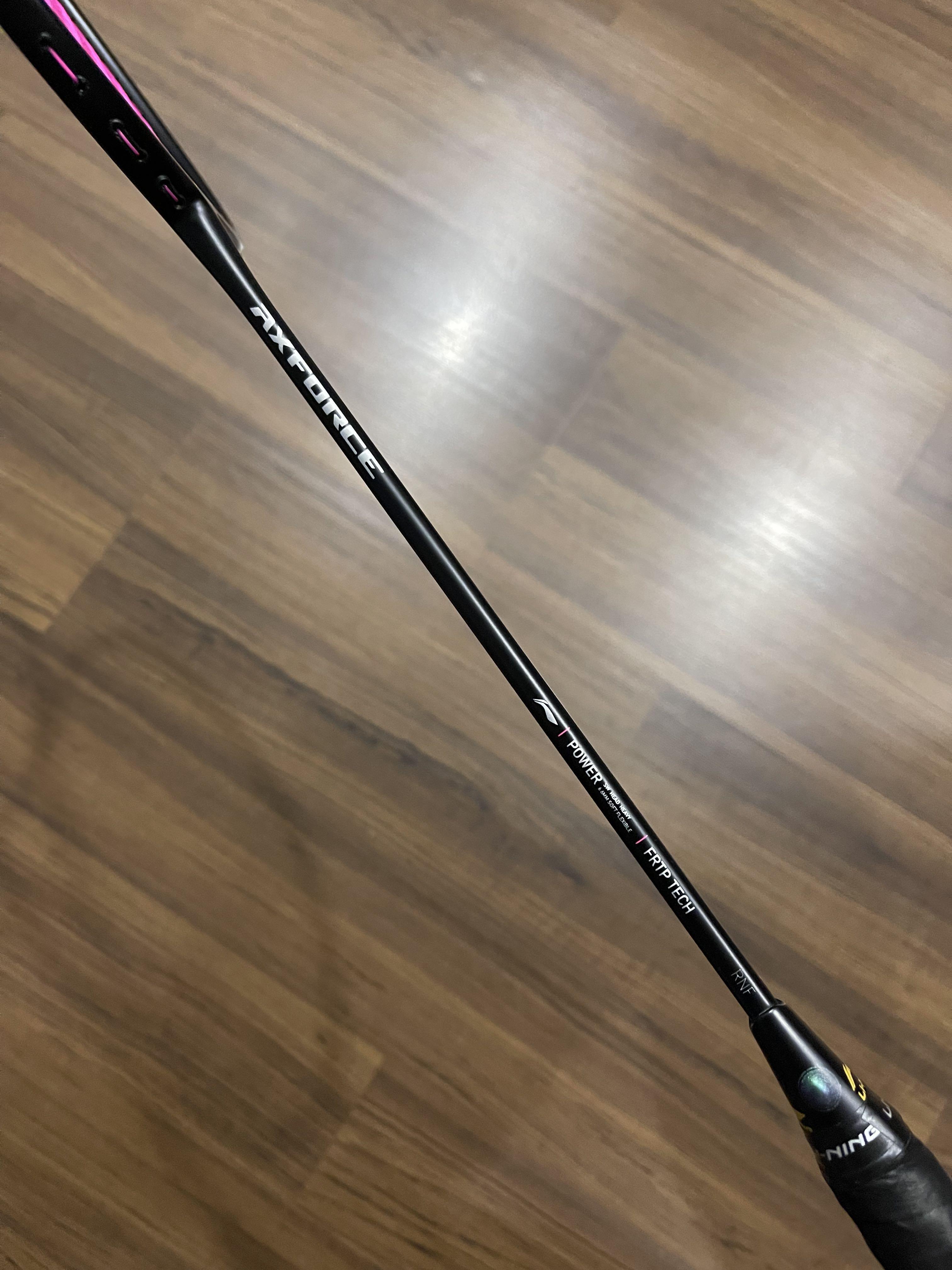 LiNing Axforce 80 in Full Black (Extinct), Sports Equipment, Sports ...