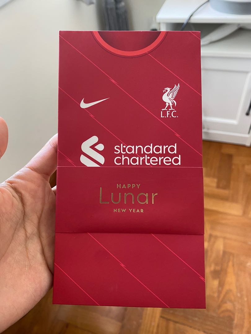 LIVERPOOL LFC SCB 2022 Red Packet, Hobbies & Toys, Stationery & Craft ...