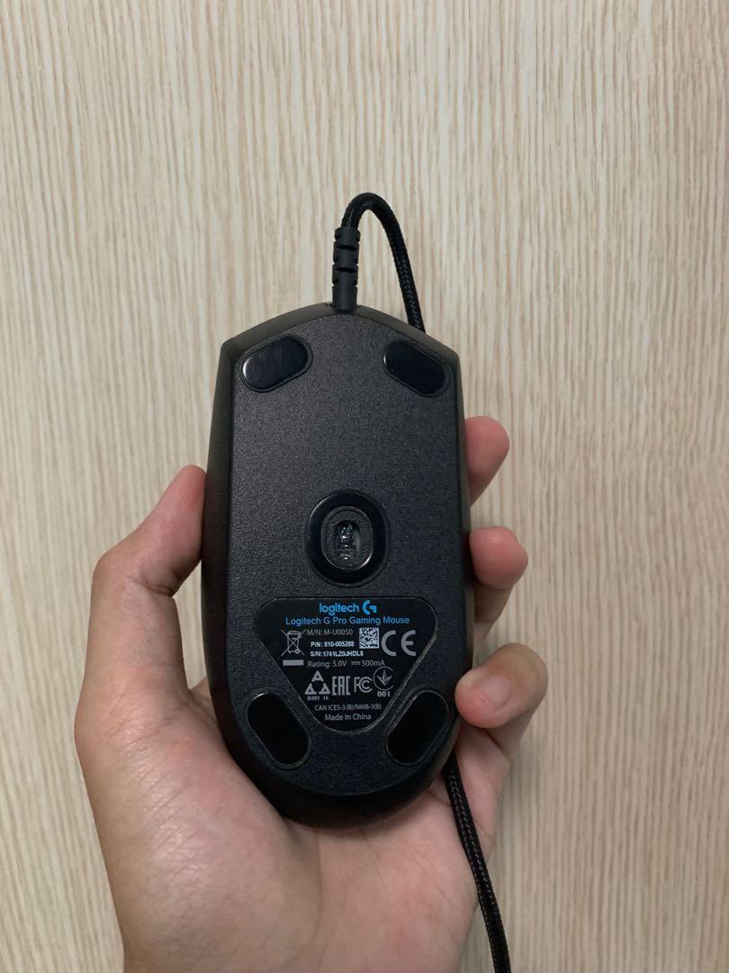 Logitech G pro wired mouse, Computers & Tech, Parts & Accessories ...