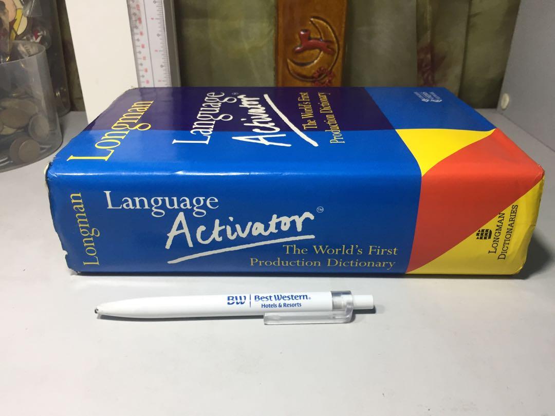 Longman Language Activator The World's First Production Dictionary ...