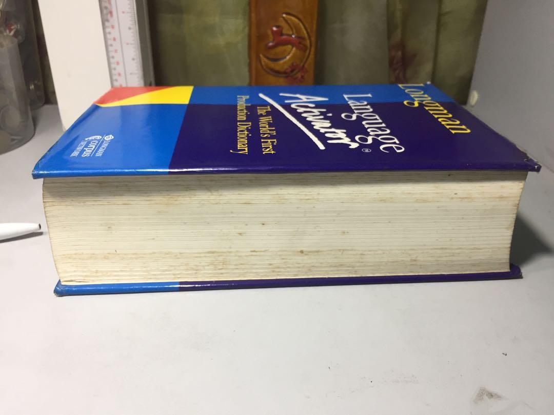 Longman Language Activator The World's First Production Dictionary ...