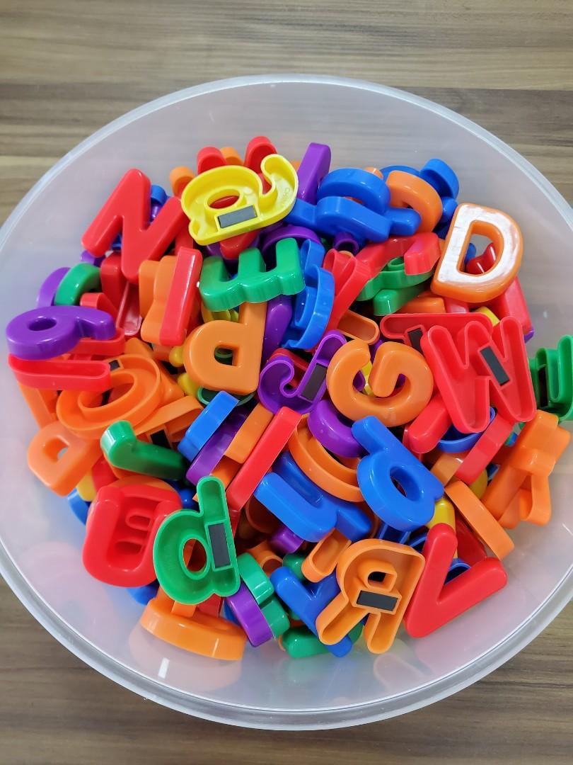 Magnet Alphabets, Hobbies & Toys, Toys & Games on Carousell