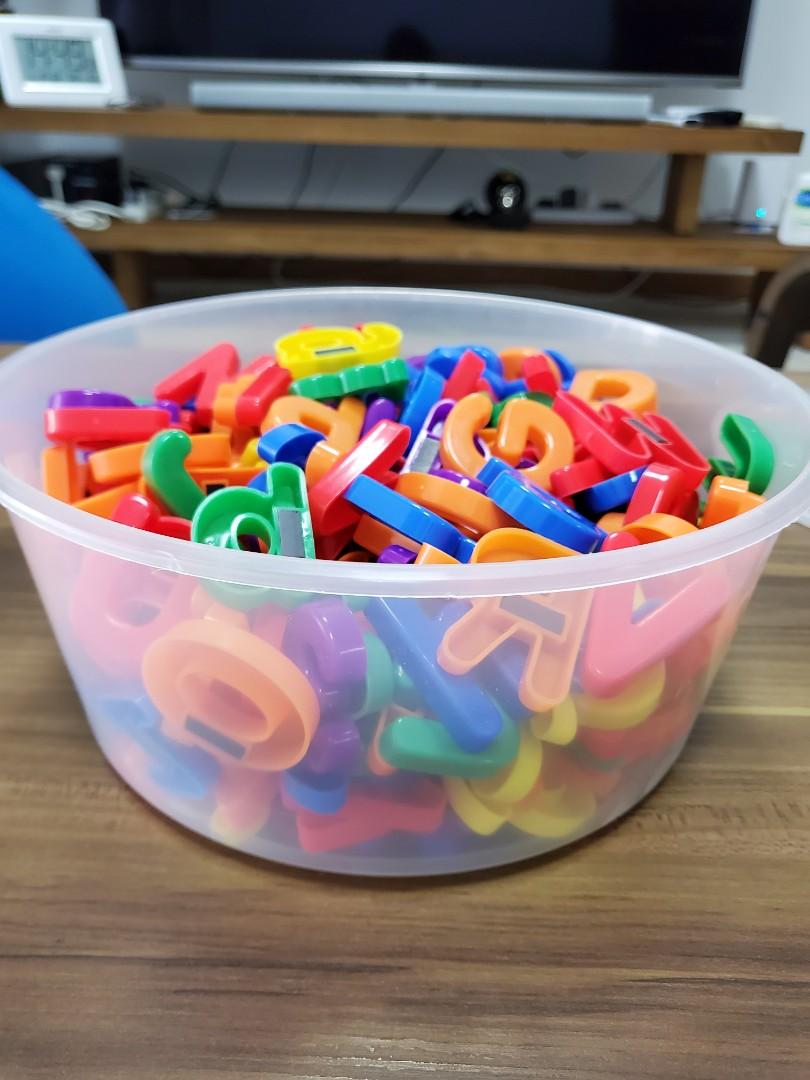 Magnet Alphabets, Hobbies & Toys, Toys & Games on Carousell