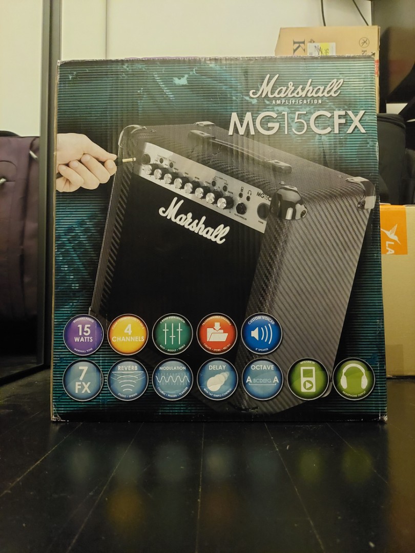Marshall MG15CFX, Hobbies & Toys, Music & Media, Musical Instruments on ...