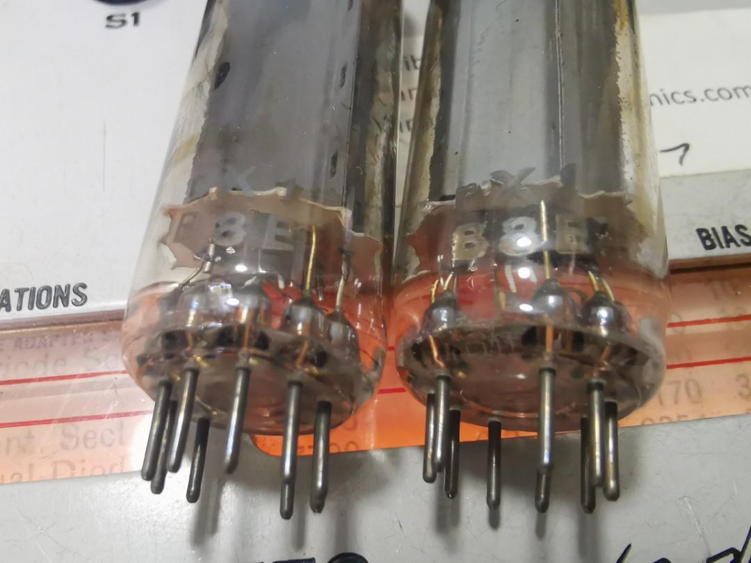 Matched Pair (2).Mullard EL84 - rX1 - Square Getter, Audio, Other Audio ...