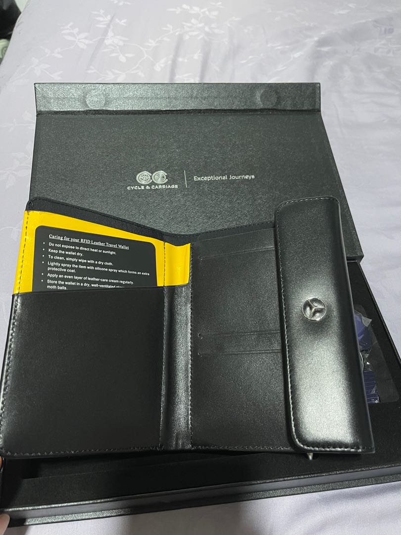 Mercedes Travel RFID Travel Wallet, Men's Fashion, Watches ...
