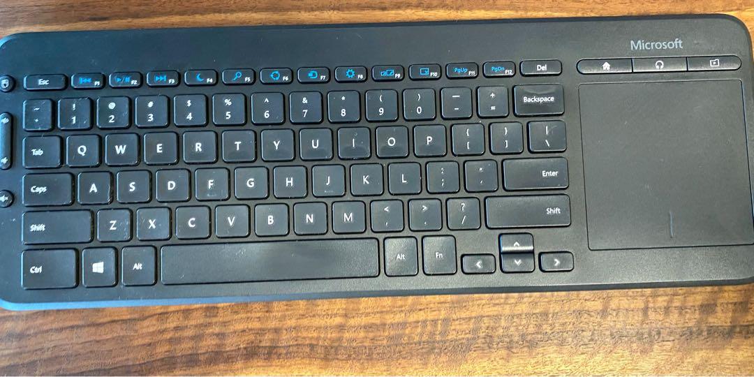 Microsoft keyboard with trackpad, Computers & Tech, Parts & Accessories ...