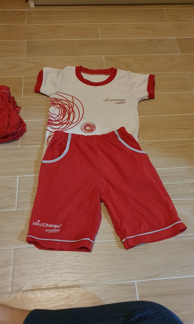 Mindchamps Boys PE Uniform in Size S, Babies & Kids, Babies & Kids ...