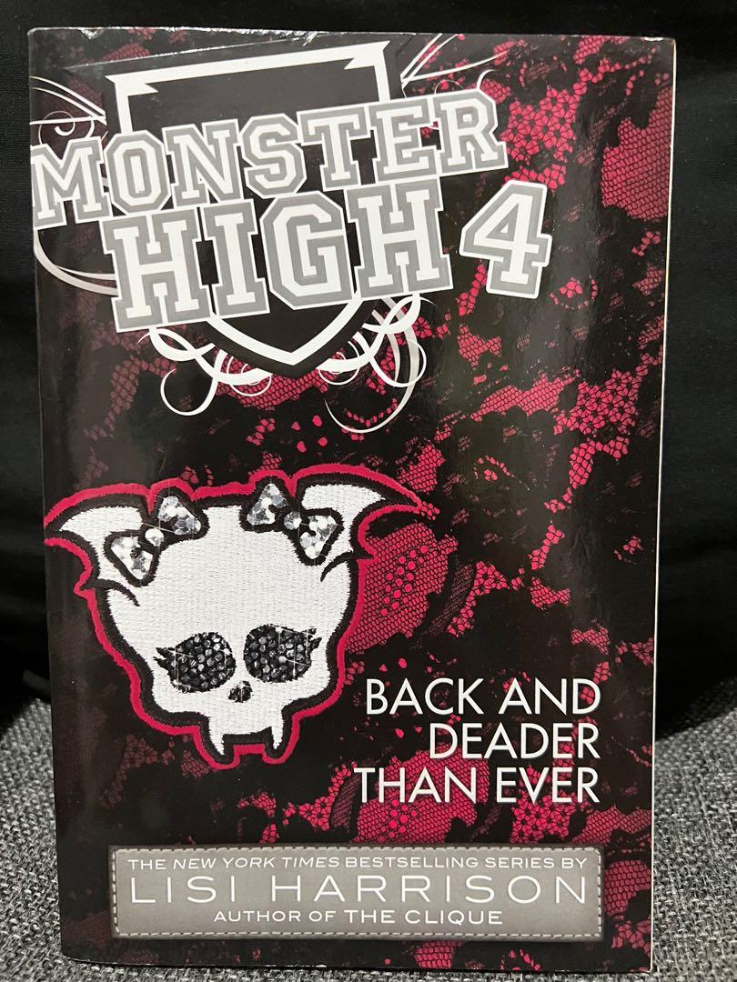 Monster High Book 1-4 (take all), Hobbies & Toys, Books & Magazines ...