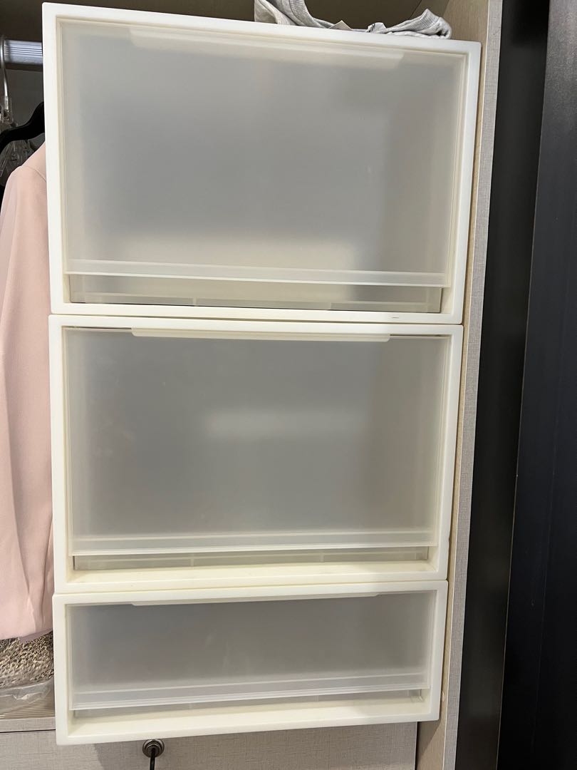 Muji Storage Drawers, Furniture & Home Living, Furniture, Other Home ...
