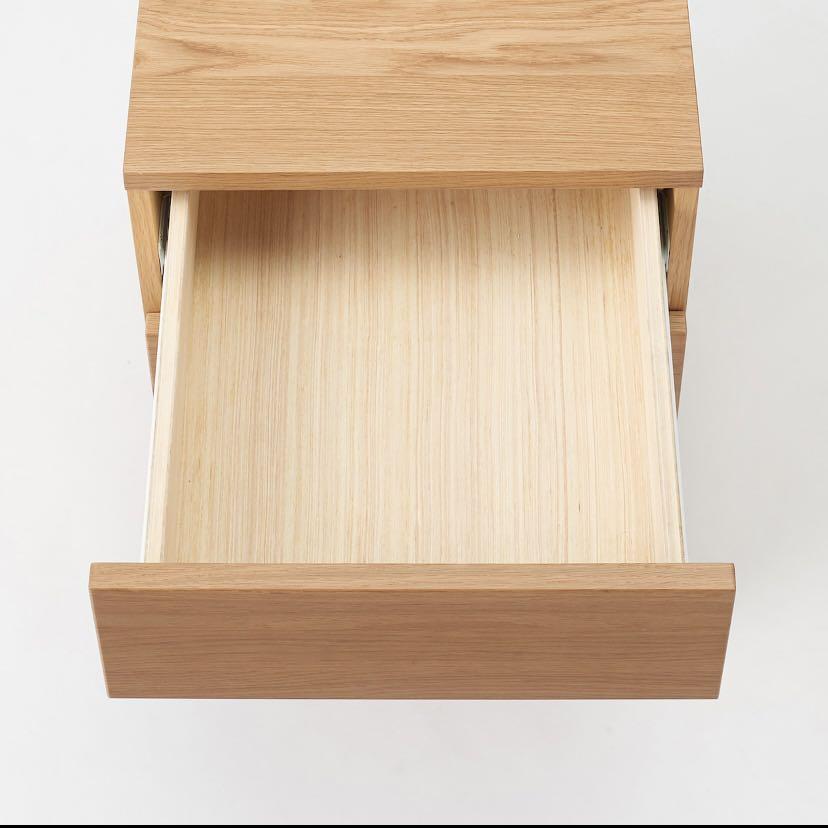Muji Oak Desk Cabinet, Furniture & Home Living, Furniture, Shelves ...