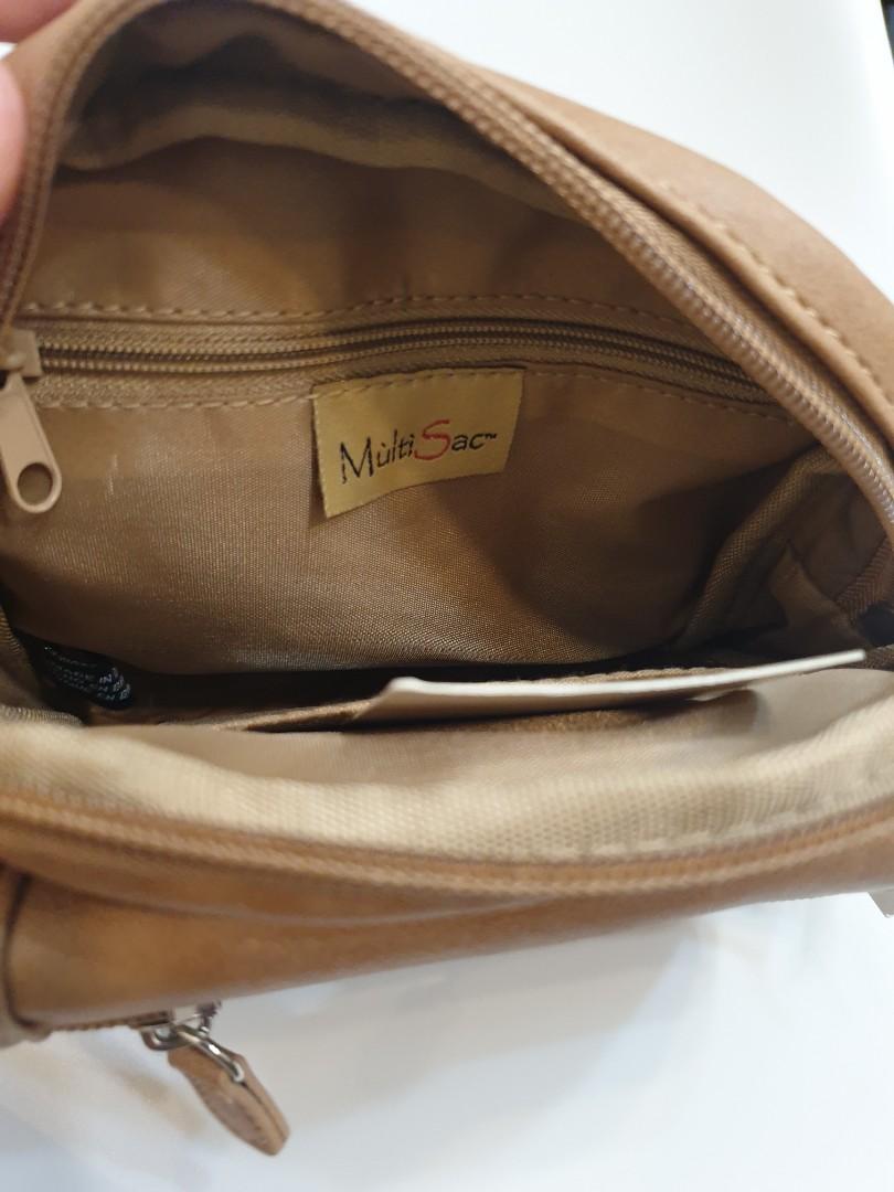 MultiSac Mini Everest Hazelnut Brown Crossbody Bag Handbag H177VN/28RS ...