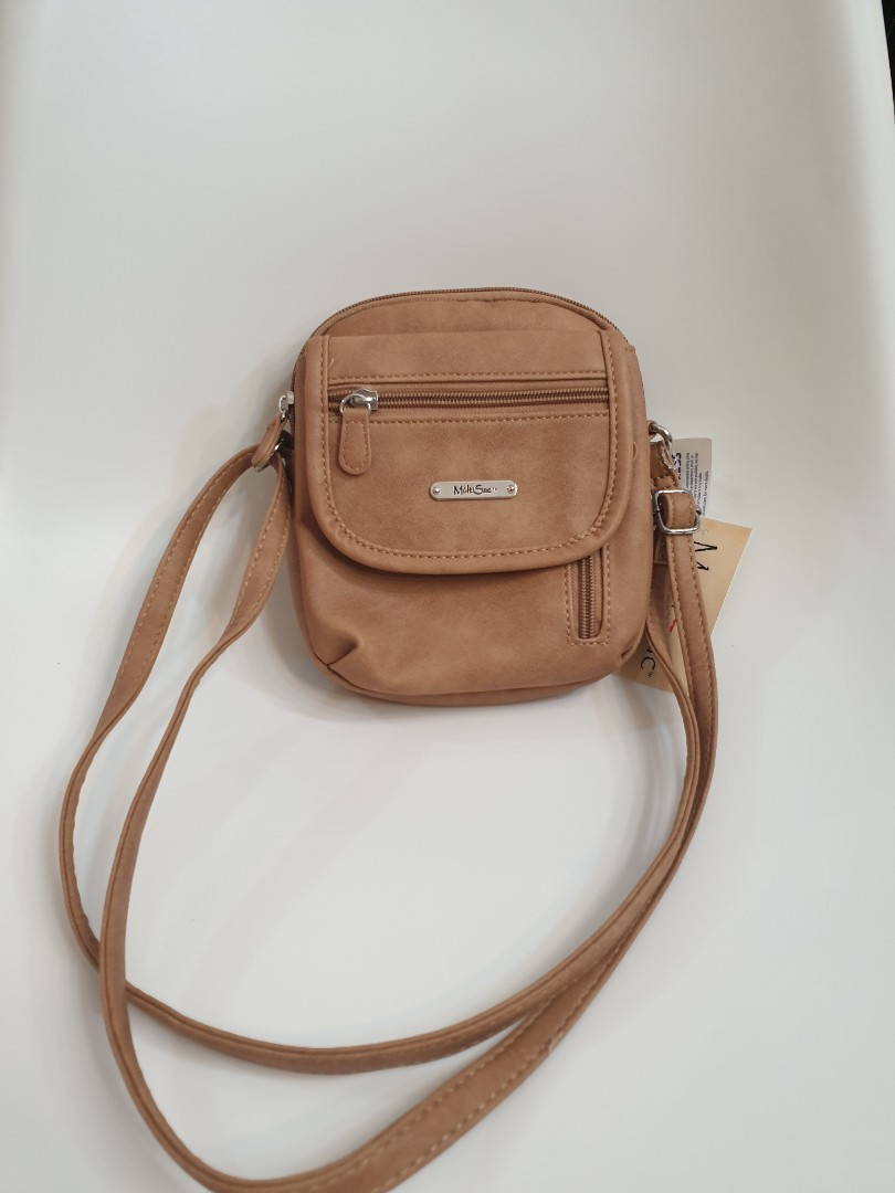 MultiSac Mini Everest Hazelnut Brown Crossbody Bag Handbag H177VN/28RS ...