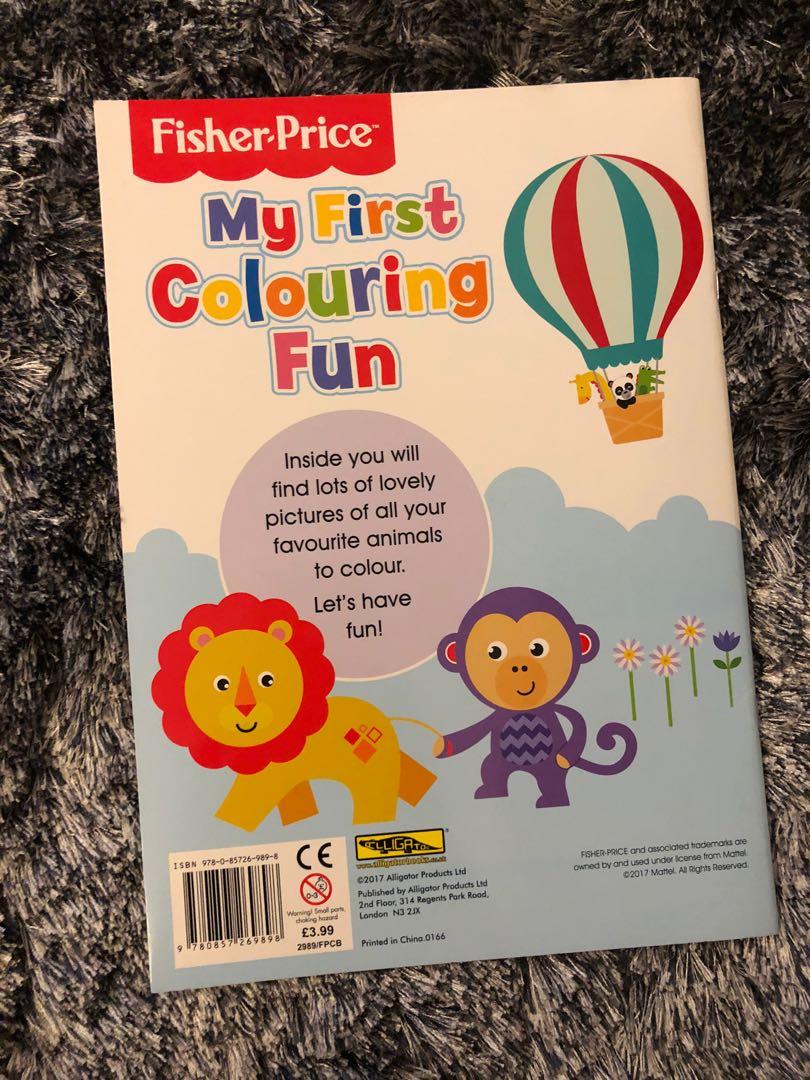 NEW! Fisher Price Coloring Book, Hobbies & Toys, Books & Magazines ...