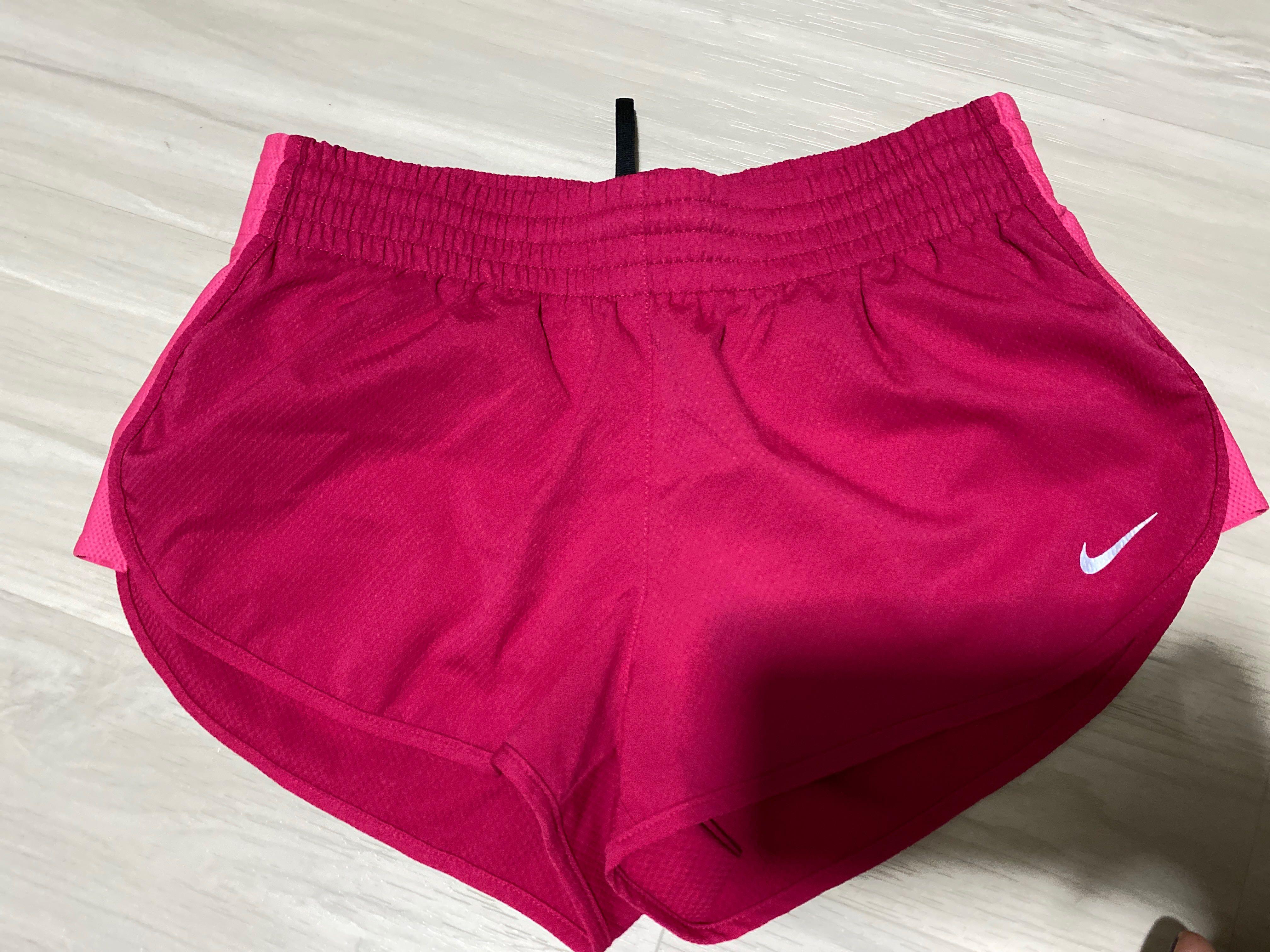 Nike Pink Running shorts, Women's Fashion, Activewear on Carousell